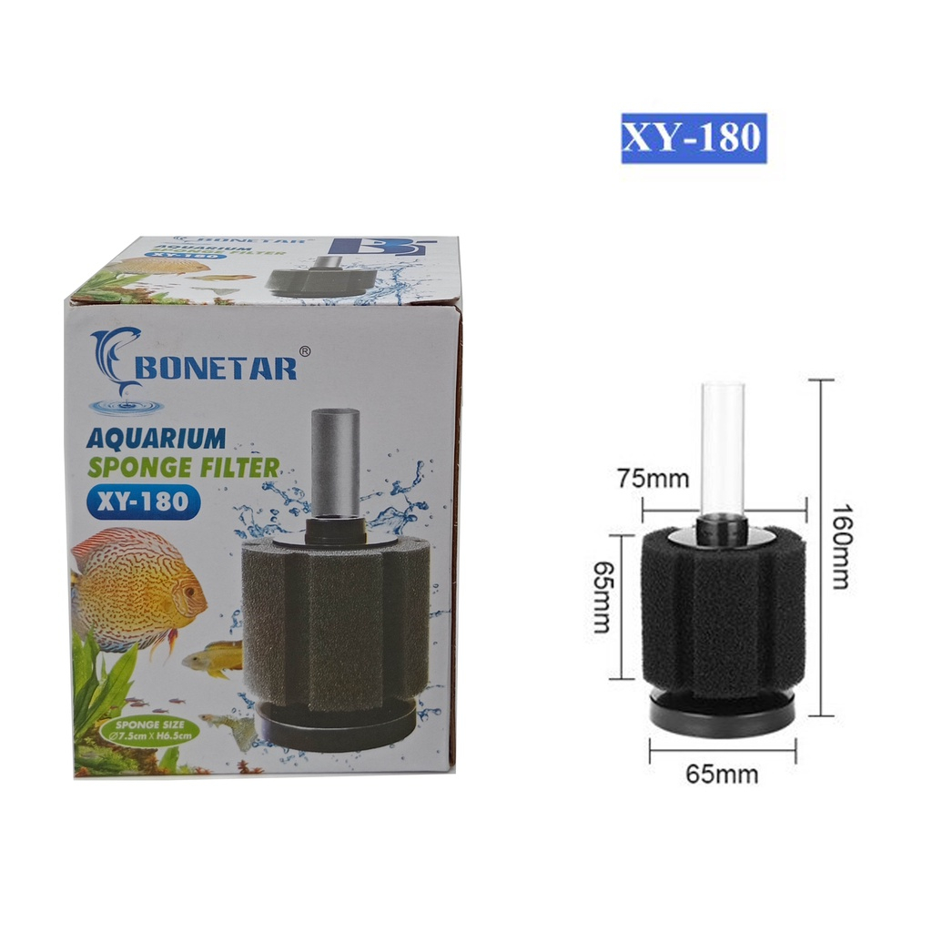 กรองฟองน้ำตู้ปลา BONETAR ตัวใยกรองละเอียด รุ่นXY180 XY380 XY2810 XY2811 XY2813 XY2822 XY2835 ...