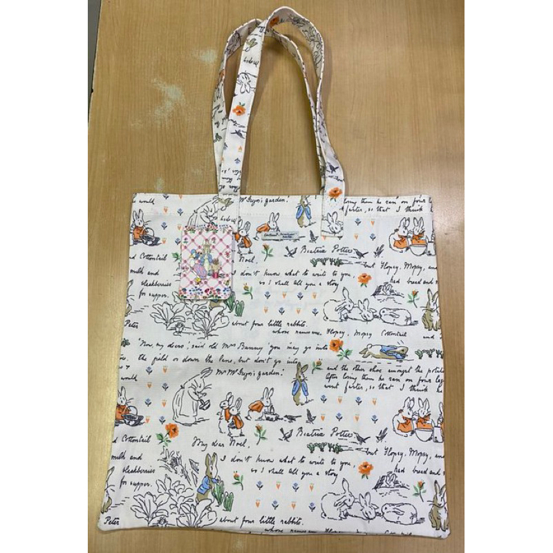 กระเป๋าผ้า Cath Kidston x Peter Rabbit ของใหม่มีป้าย | Shopee Thailand