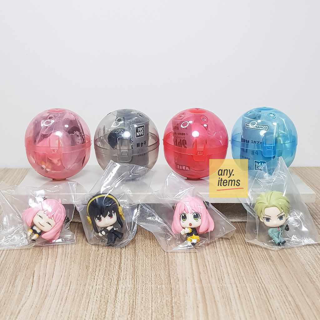 แท้/ SPY x FAMILY สปาย x แฟมิลี่ - Hugcot Gashapon กาชาปอง เกาะสาย ...