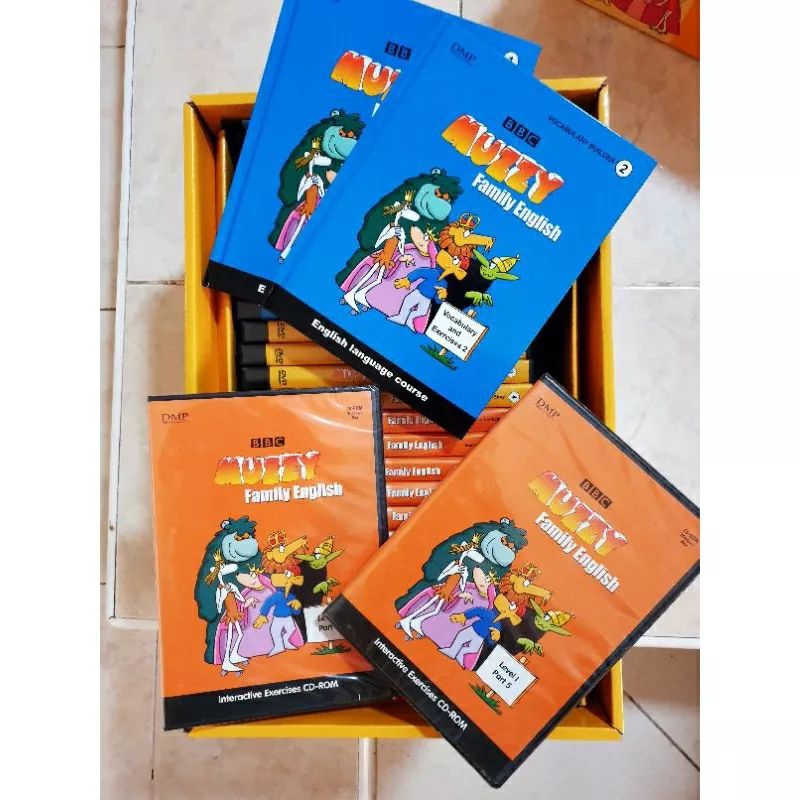 สื่อการเรียนภาษาอังกฤษ BBC Muzzy Family English(Sell in Set)(มือสอง ...