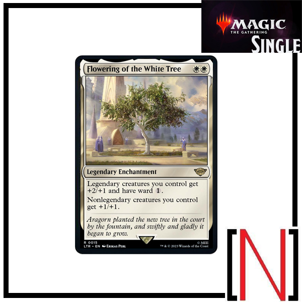 [MTG][Single][LTR] Flowering of the White Tree ระดับ Rare [ภาษาอังกฤษ ...
