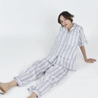 ชุดนอน sliptosleep - Cloud Stripes Pants Set | Shopee Thailand