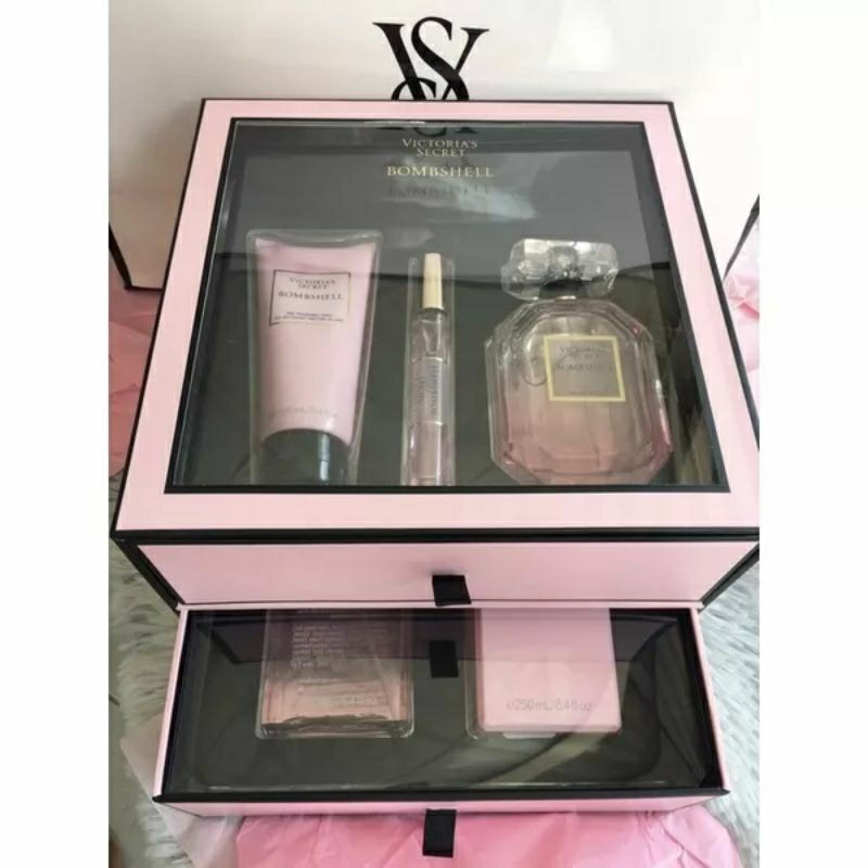 VICTORIA’S SECRET BOMBSHELL BODY WASH SET 💖 ของแท้ 💯% | Shopee Thailand