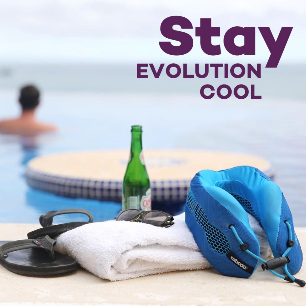 CABEAU Evolution Cool®Neck Pillow หมอนรองคอ Cooling System Technology ...