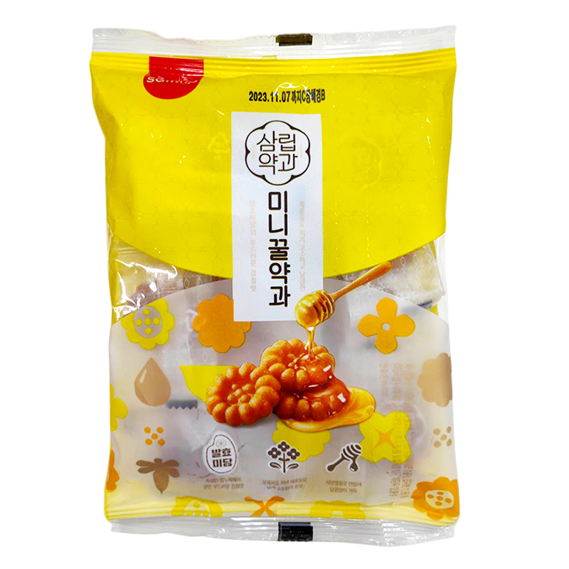 แพ็คเกจใหม่! พร้อมจัดส่ง ยักกวา ขนมคุกกี้น้ำผึ้งเกาหลี ขนาด 70กรัม, 140 ...