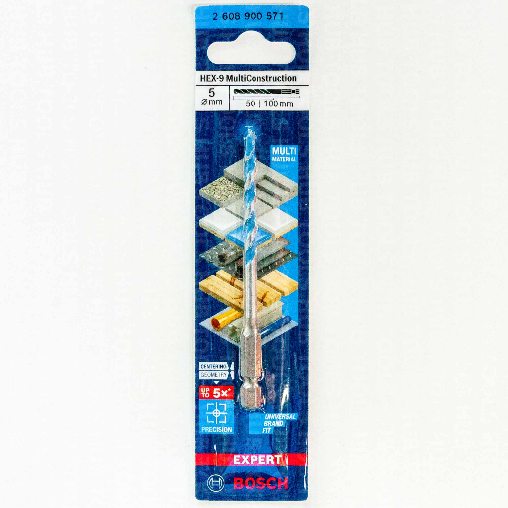 BOSCH ดอกสว่านอเนกประสงค์ Expert Hex-9 ขนาด 3/4/5/5.5/6/6.5/7/8 mm ...