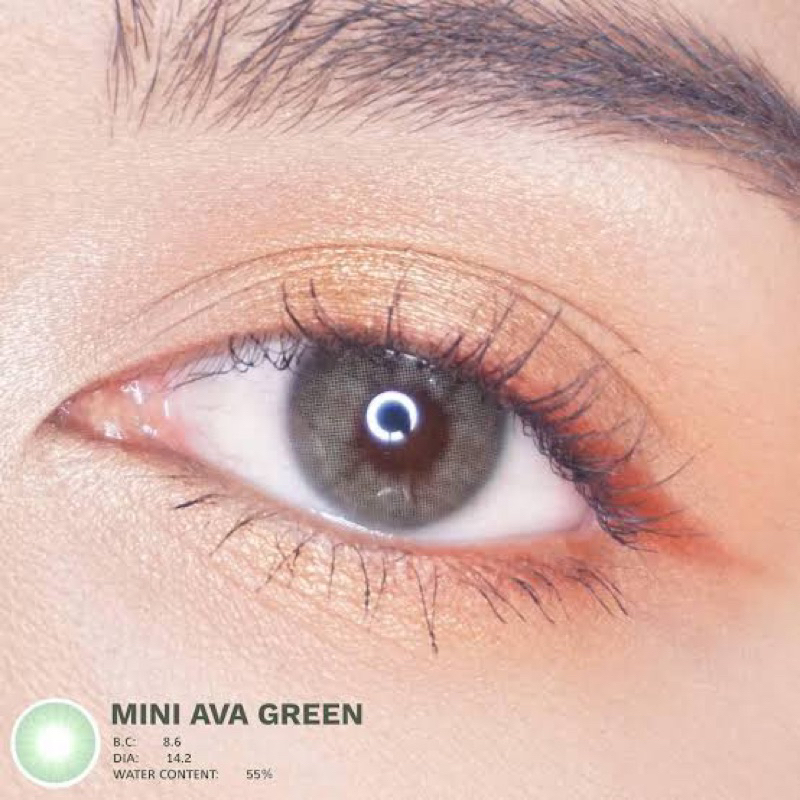 คอนเเทคเลนส์ Kittykawaii mini ava green (สีเขียว) | Shopee Thailand
