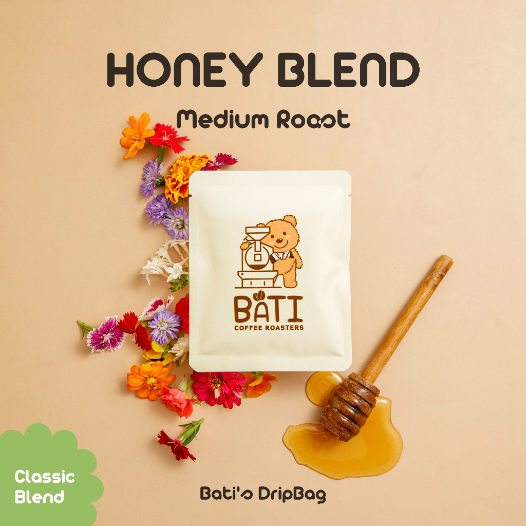 กาแฟ drip bag คั่วกลาง Bati Coffee Roasters - BATI'S HONEY BLEND【Thai ...
