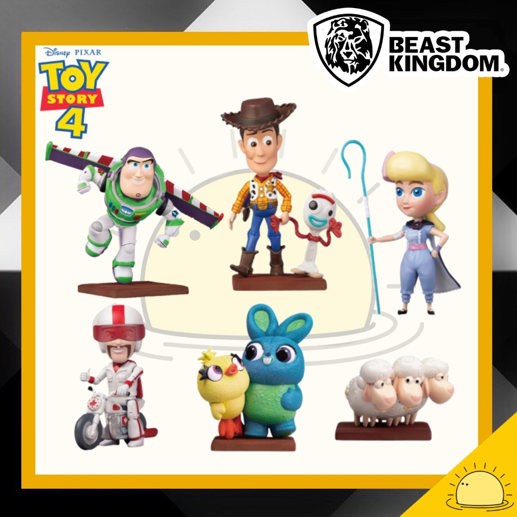 Beast Kingdom MEA-012 Disney Pixar Toy Story 4 set of 6 Mini Egg Attack Figure | Shopee Thailand