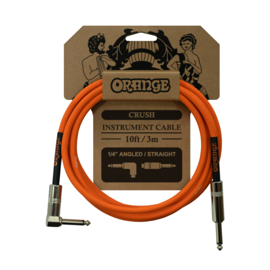 Orange Instrument Cable Crush Series สายแจ็คหัวตรง-งอ ความยาว 3 เมตร และ 6 เมตร | Shopee Thailand