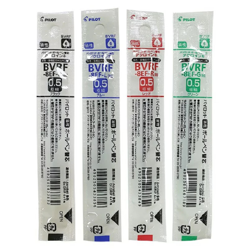 ไส้ปากกา Pilot Dr.Grip 4+1 รุ่น BVRF-8EF 0.5 mm.// BVRF-8F 0.7 mm ...