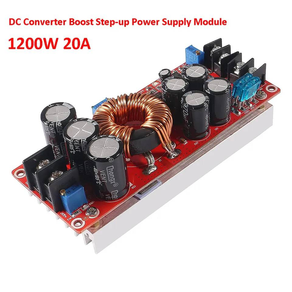 Step up 1200W 20A สเต็ปอัพ step up dc สเต็บอัพ เสต็ปอัพ โมดูล สะเต็ปอัพ ...