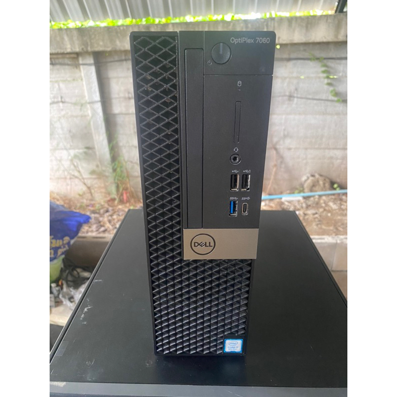 คอมพิวเตอร์ Dell OptiPlex 7060 SFF CPU Core i7-8700 3.2 GHz RAM 8 /16 SSD 256 GB พร้อมเชื่่่อม ...