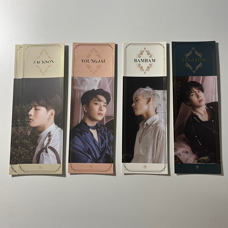 ที่คั่นหนังสืออัลบั้ม GOT7 - DYE | Shopee Thailand