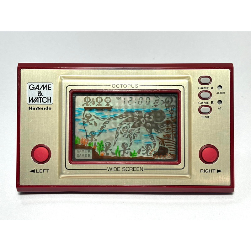 Octopus Game & Watch (nintendo) [wide screen][OC-22] เกมกด ปลาหมึก ...