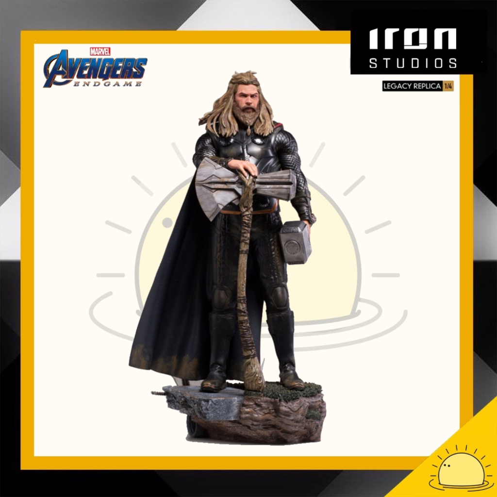 Iron Studios Avengers Endgame - Thor Legacy Replica 1/4 scale | Shopee ...