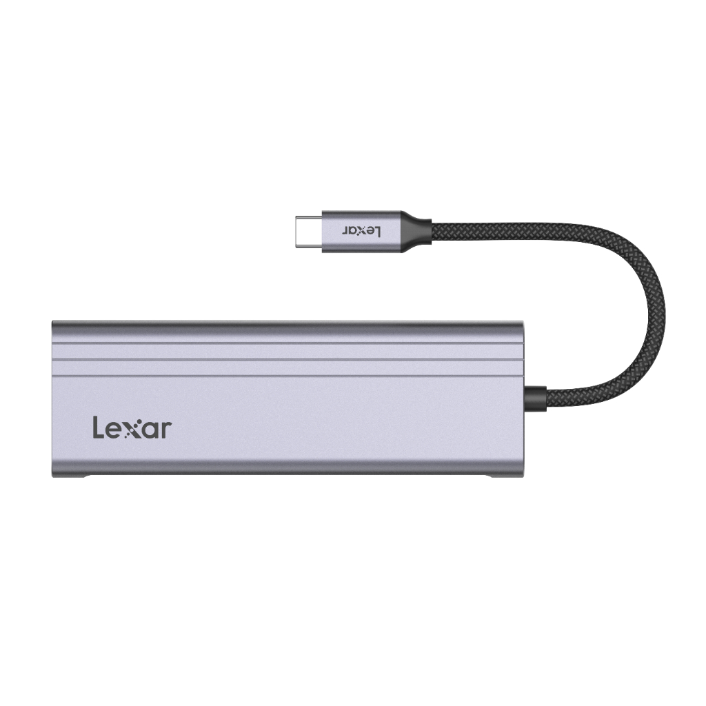 Lexar 7in1 USB Type-C Hub with SDXC & MicroSDXC reader | Shopee Thailand