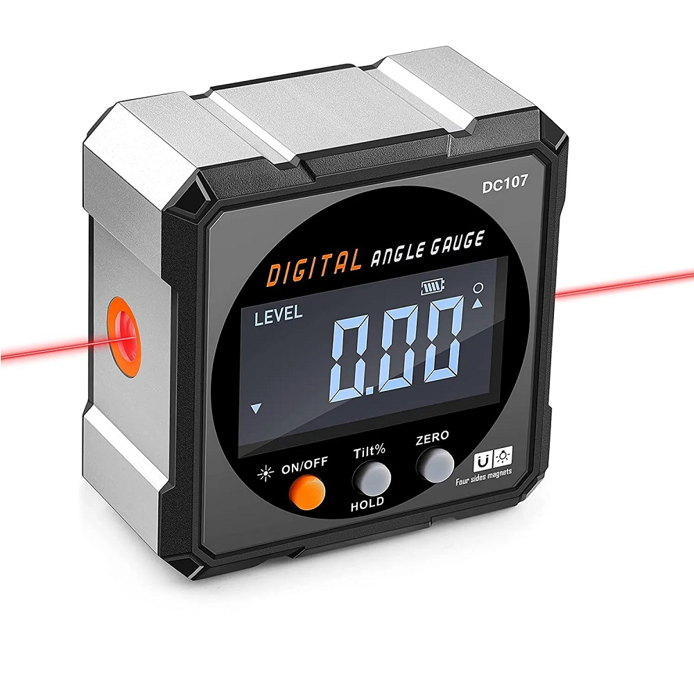 ระดับน้ำดิจิตอลมินิ รุ่น DC107 (มีเลเซอร์) มีแถบแม่เหล็ก จอแสดงผล เมื่อ ...