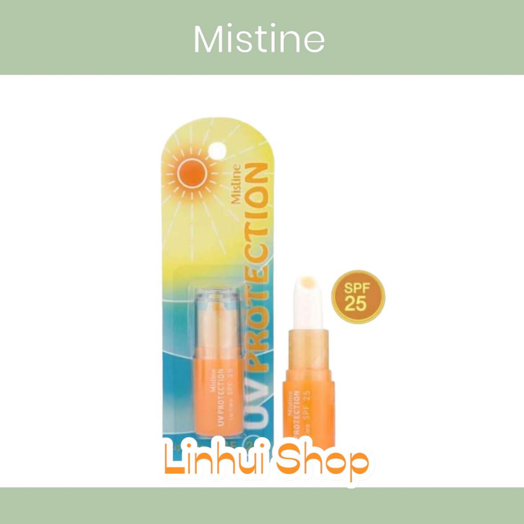 mistine UV Protection Lip Care SPF 25 มิสทีน ยูวี โพรเทคชั่น ลิปแคร์ ...