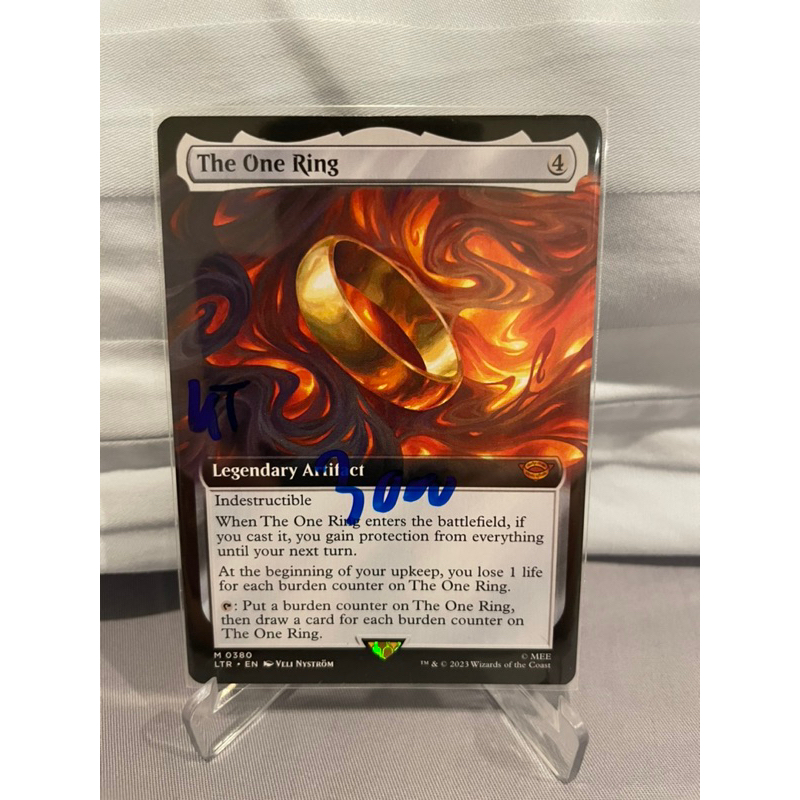 MTG The Lord of the Rings: Tales of Middle-earth: The One Ring full art ...