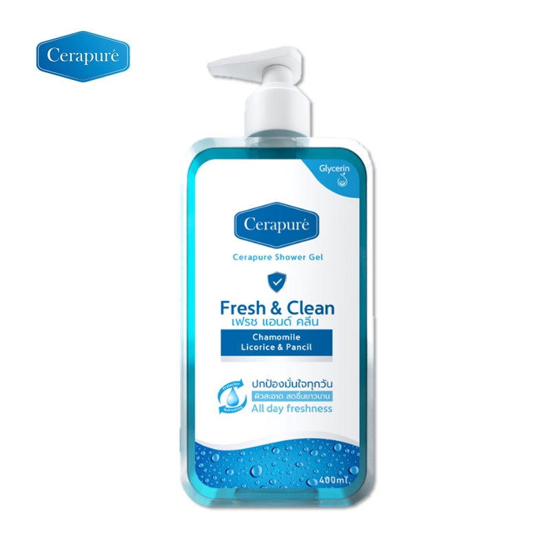 Cerapure (เซราพิวเร่) สบู่เหลว ชาวเวอร์เจล เจลอาบน้ำ ผิวสะอาด สดชื่นยาว ...