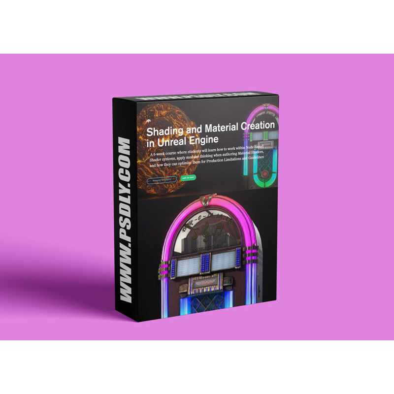 CGMA – Shading and Material Creation in Unreal Engine สอน (หาโปรแกรมอะไรไม่เจอทักถามได้ครับ ...