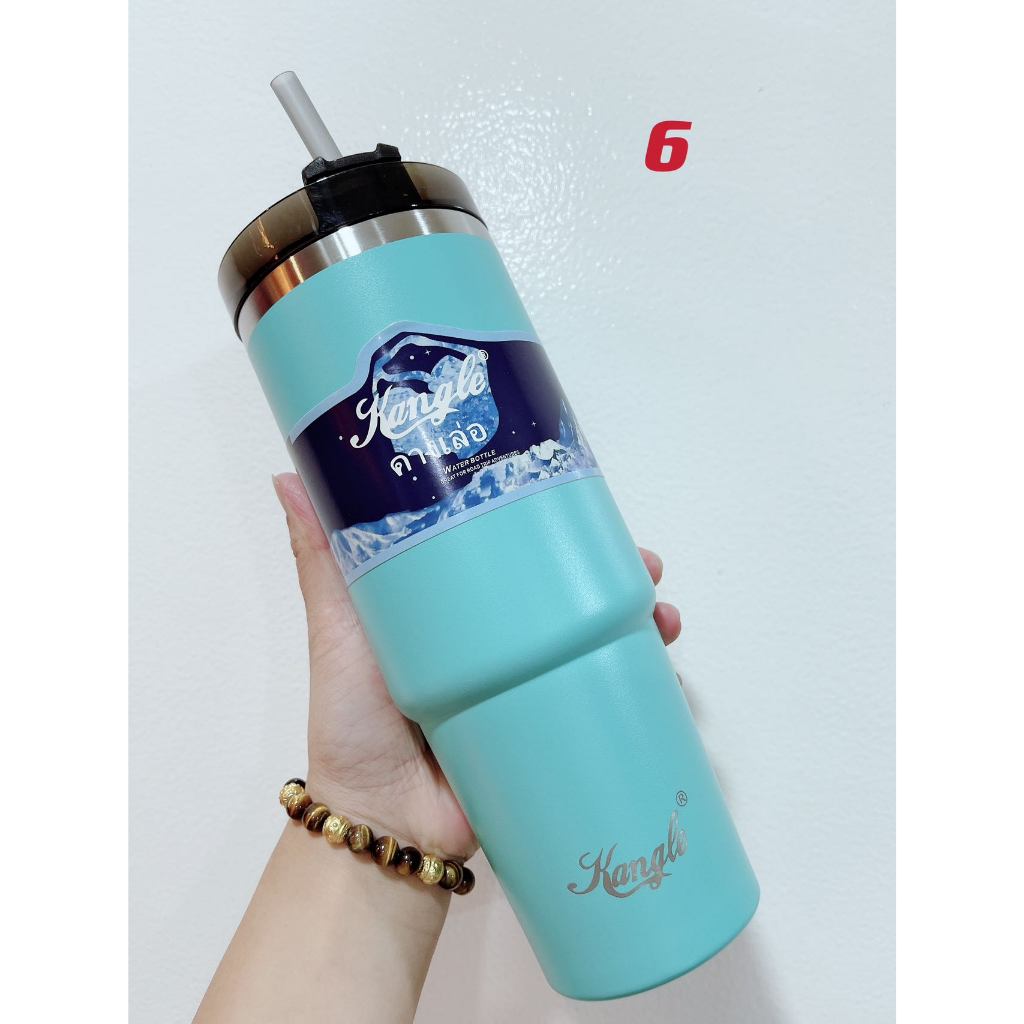 แก้วเก็บความเย็น สแตนเลสแท้ พร้อมหลอด เก็บได้ทั้งความเย็นความร้อน 20oz-30oz | Shopee Thailand