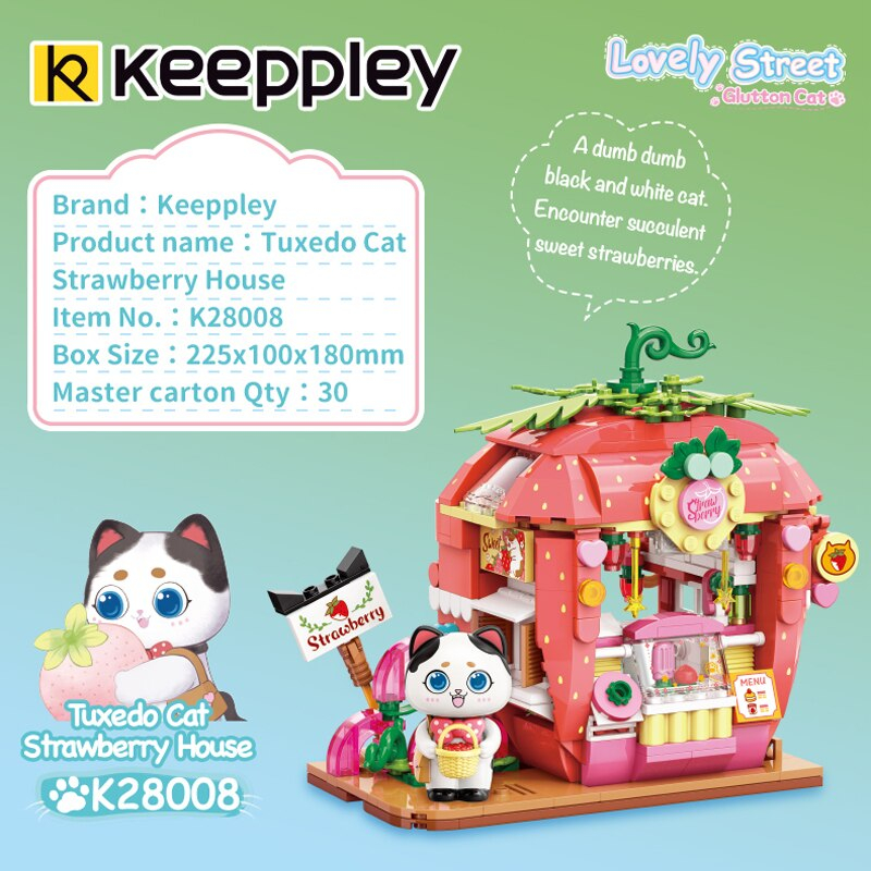 ชุดตัวต่อ Keeppley x Lovely Street Series Building Blocks Set | Shopee ...