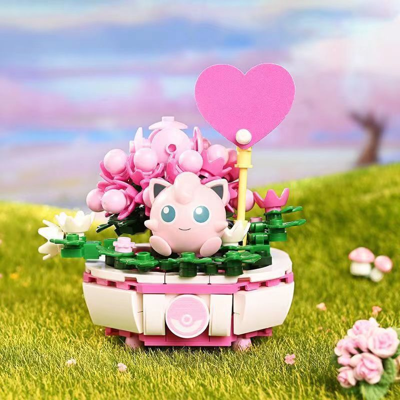 ชุดตัวต่อ Keeppley x Pokemon Building Blocks : Flower Sets | Shopee ...