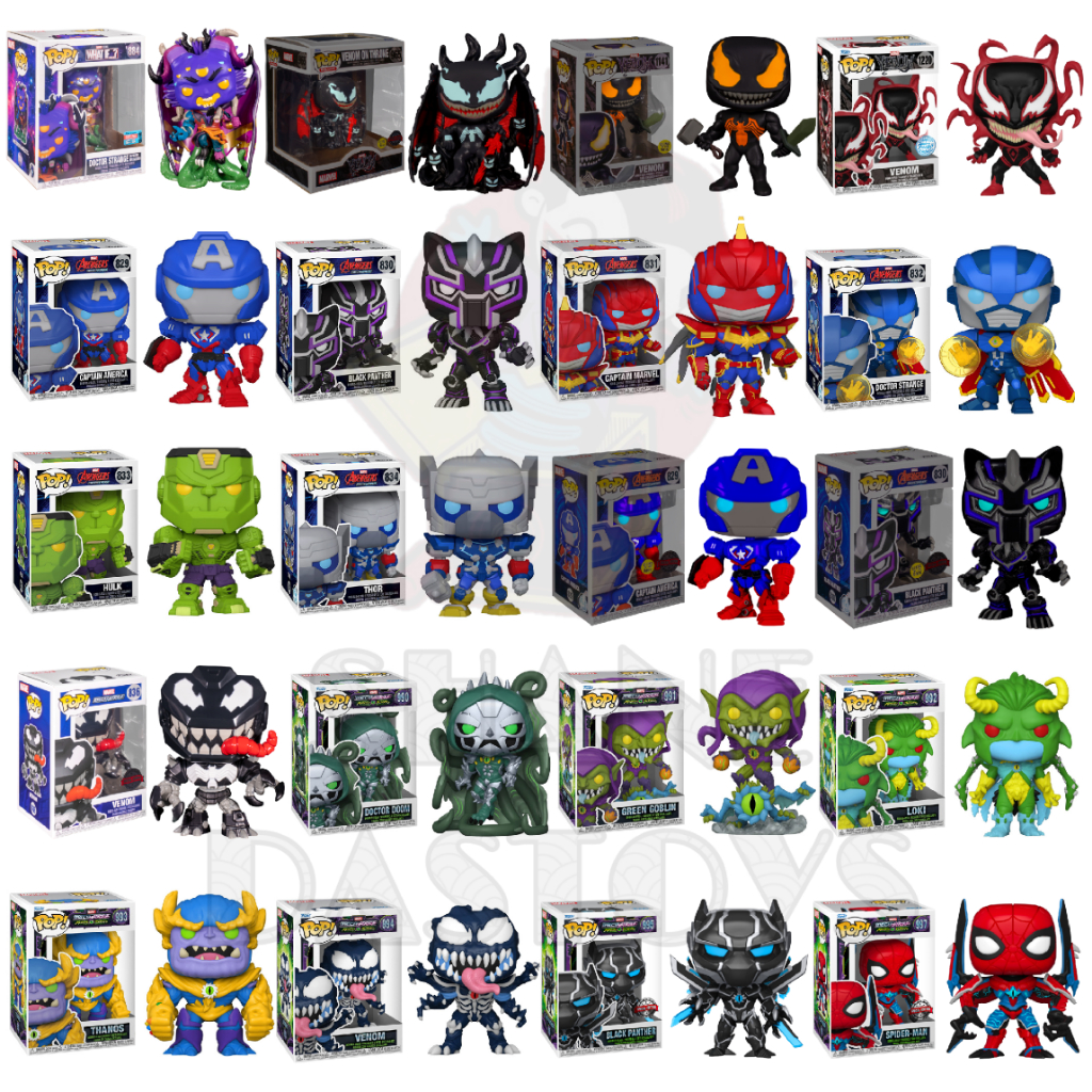 {PRE-ORDER} Funko Pop! MARVEL : Avengers Mech Strike , Venom ...