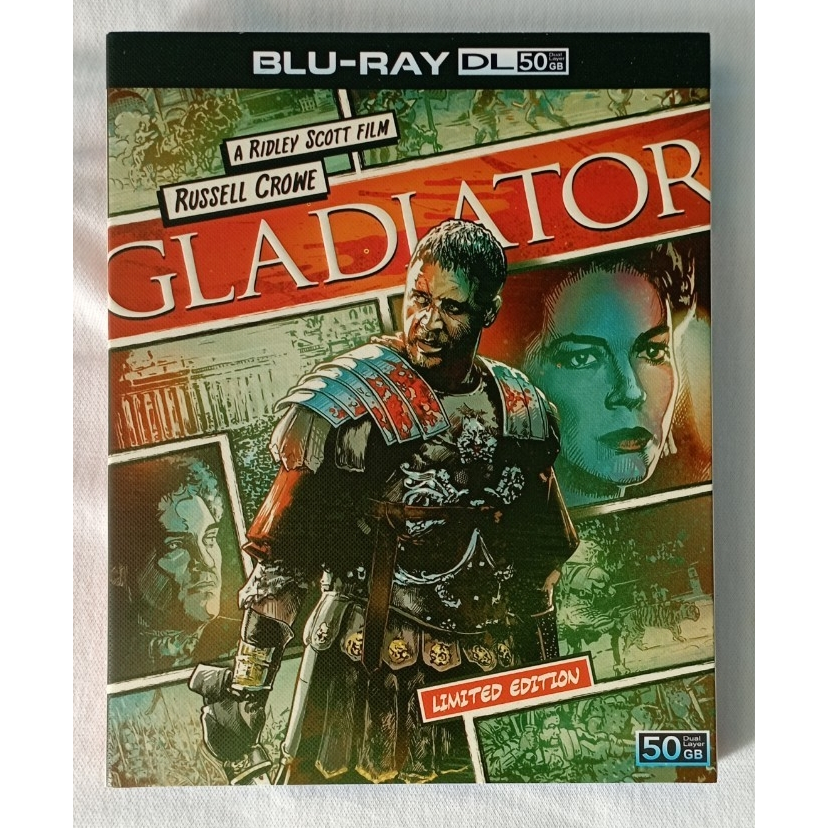 Blu-ray แม่สาย / Gladiator (2000) - นักรบผู้กล้าผ่าแผ่นดินทรราช / Ridley Scott | Shopee Thailand
