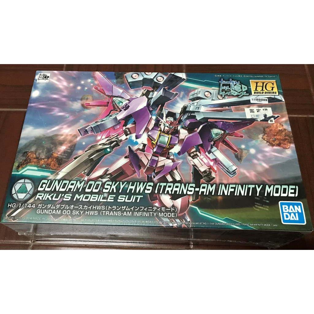 HG GUNDAM OO SKY HWS (TRANS-AM INFINITY MODE) | Shopee Thailand