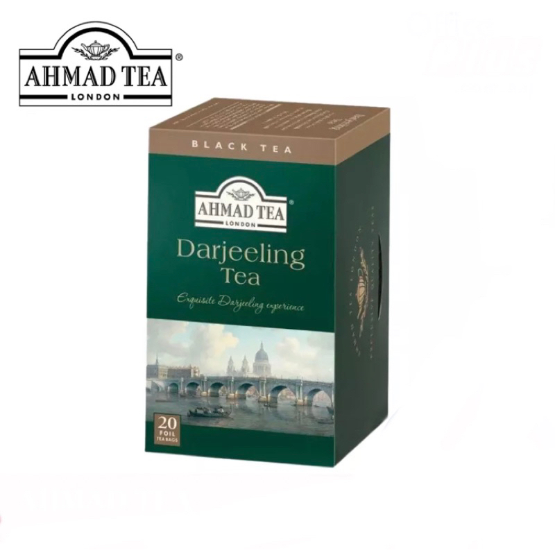 [พร้อมส่ง] ชา Ahmad Tea Darjeeling Tea (20 Teabags) Halal Certified ...