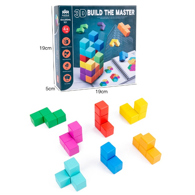 3D Cube Block Puzzle - Build the Master คิวบ์บล็อก ของเล่นแนวมิติ ...