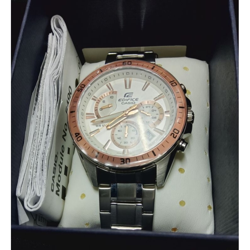 นาฬิกาข้อมือผู้ชาย Casio Edifice EFR-552D Module 5490 ของแท้ มือ 1 ...