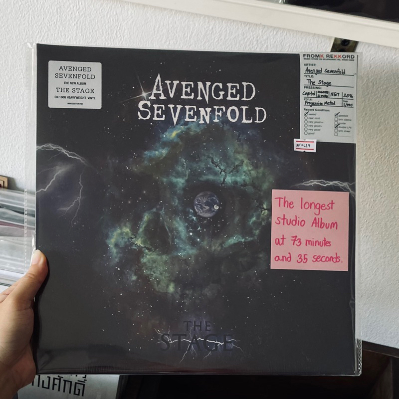 แผ่นเสียง Avenged Sevenfold - The Stage (Vinyl) | Shopee Thailand