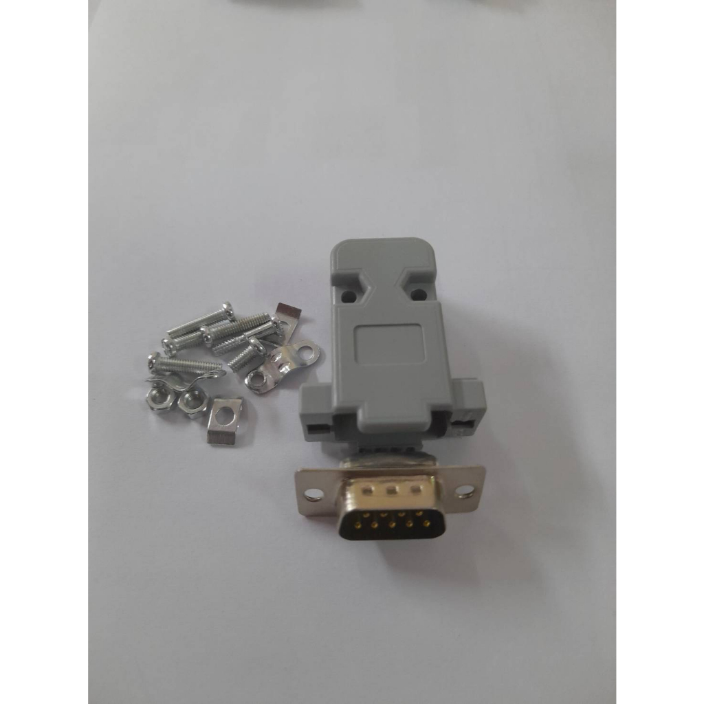 ชุดหัวประกอบ DB-9 DB9 RS232 Male Female Connector with socket D-Sub 9 ...