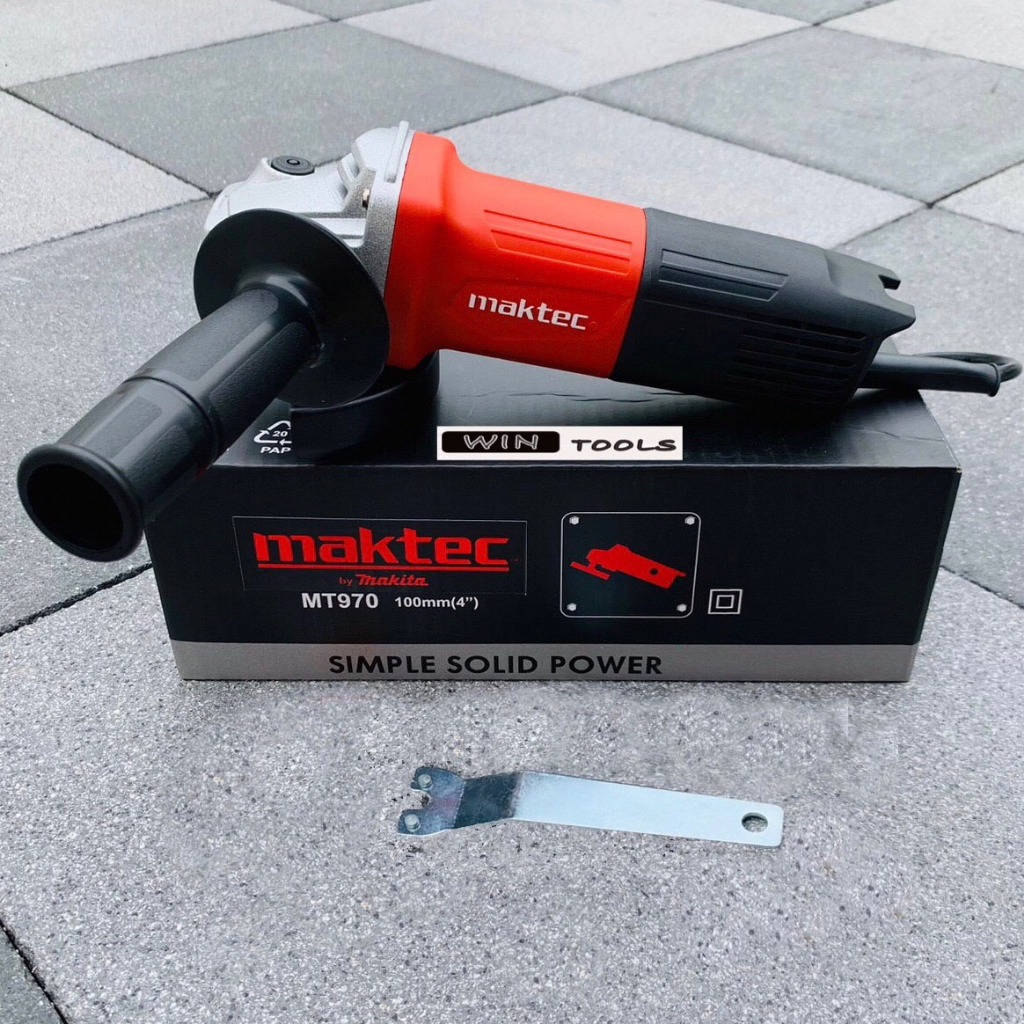 Maktec วงเดือน เลื่อยวงเดือน 7 นิ้ว รุ่น MT-583-1050W+Maktec เครื่องเจียร 4 นิ้ว รุ่น MT970 ...