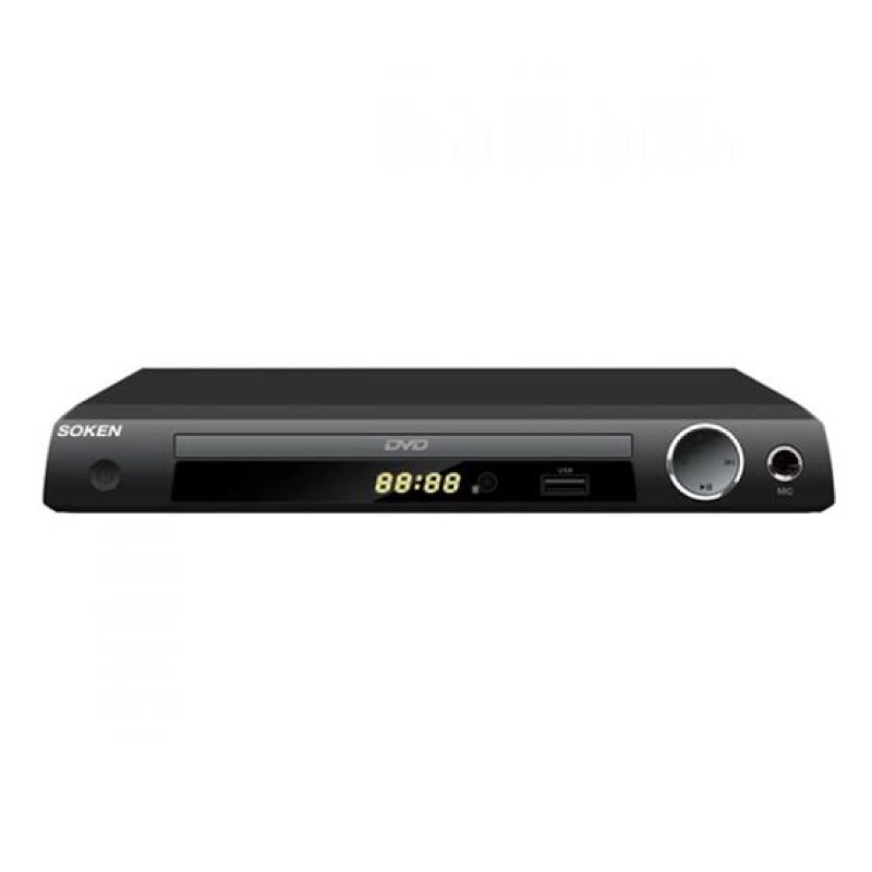 !!ส่งฟรี!! Soken dvd player เครื่องเล่นดีวีดีโซเค่นมือสอง dv-788 ...