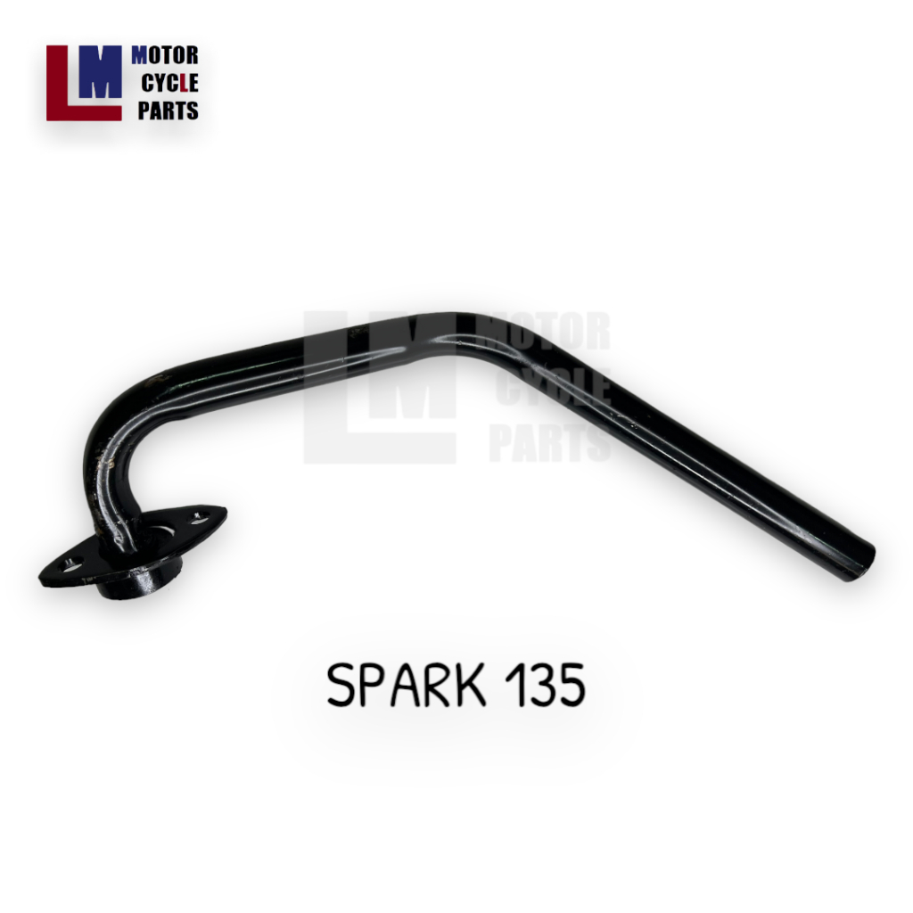 คอท่อ ท่อท่อนหน้า YAMAHA SPARK135 , SPARK-Z , FRESH สีชุบ และสีดำเงา | Shopee Thailand