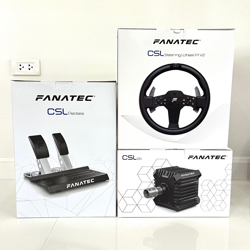 จอยพวงมาลัย Fanatec CSL DD Bundle 5Nm/8Nm (PC only) สินค้าพร้อมส่ง ...