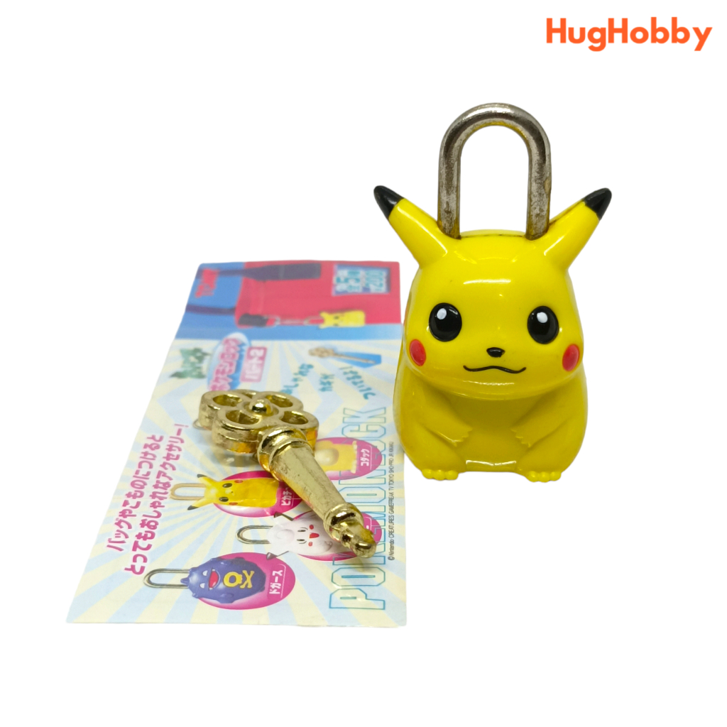 Vintage 90s Tomy Pokemon Lock Part 2 Pikachu Figure [Used] | Shopee ...