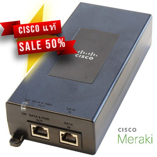 Cisco poe Power Injector MA-INJ-5-US Meraki Multigigabit 802.3at PoE ...
