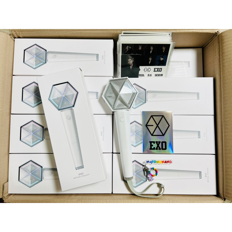 จัดส่ง 4/8 ทันคอน แท่งไฟ EXO Official Light Stick Ver.3 ของแท้จาก SM ...