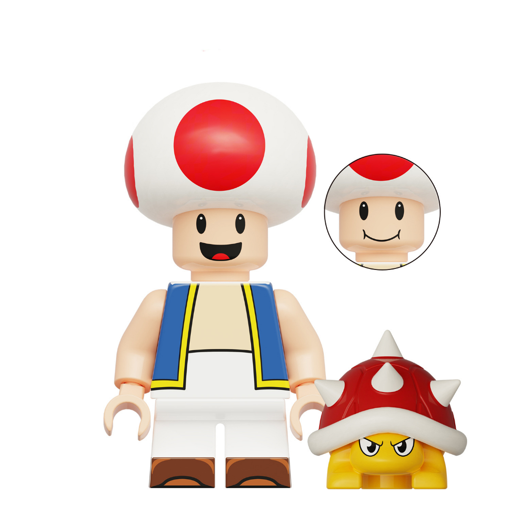 บล๊อกตัวต่อ มาริโอ ของเล่นตัวต่อ Super Mario Minifigures | Shopee Thailand