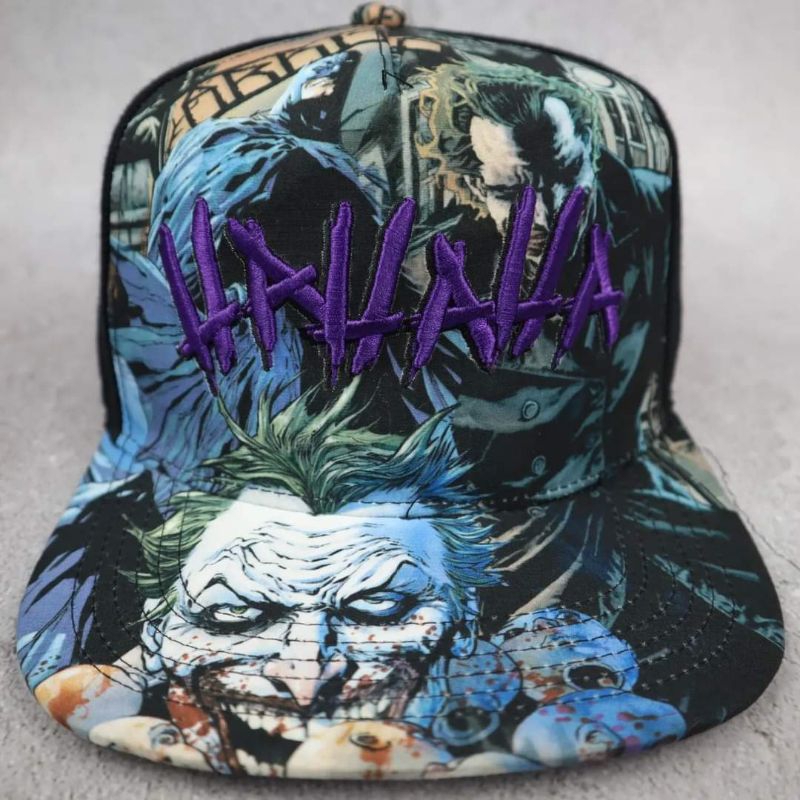 หมวกการ์ตูน DC Comics(Batman & Joker) HAHAHA Tag The Joker | Shopee ...