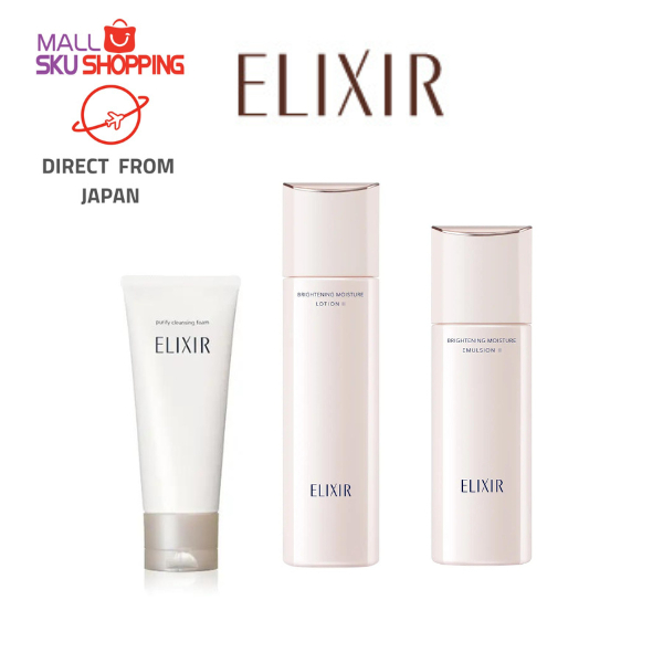 【Direct from Japan】ELIXIR WHITE Purify Cleansing Foam 145g / Lotion ...