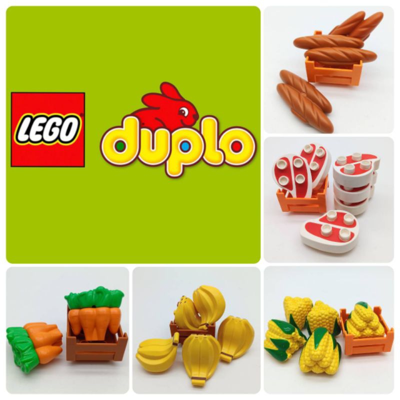 LEGO Duplo's: ข้าวโพด กล้วย เนื้อ อาหารต่างๆ | Shopee Thailand