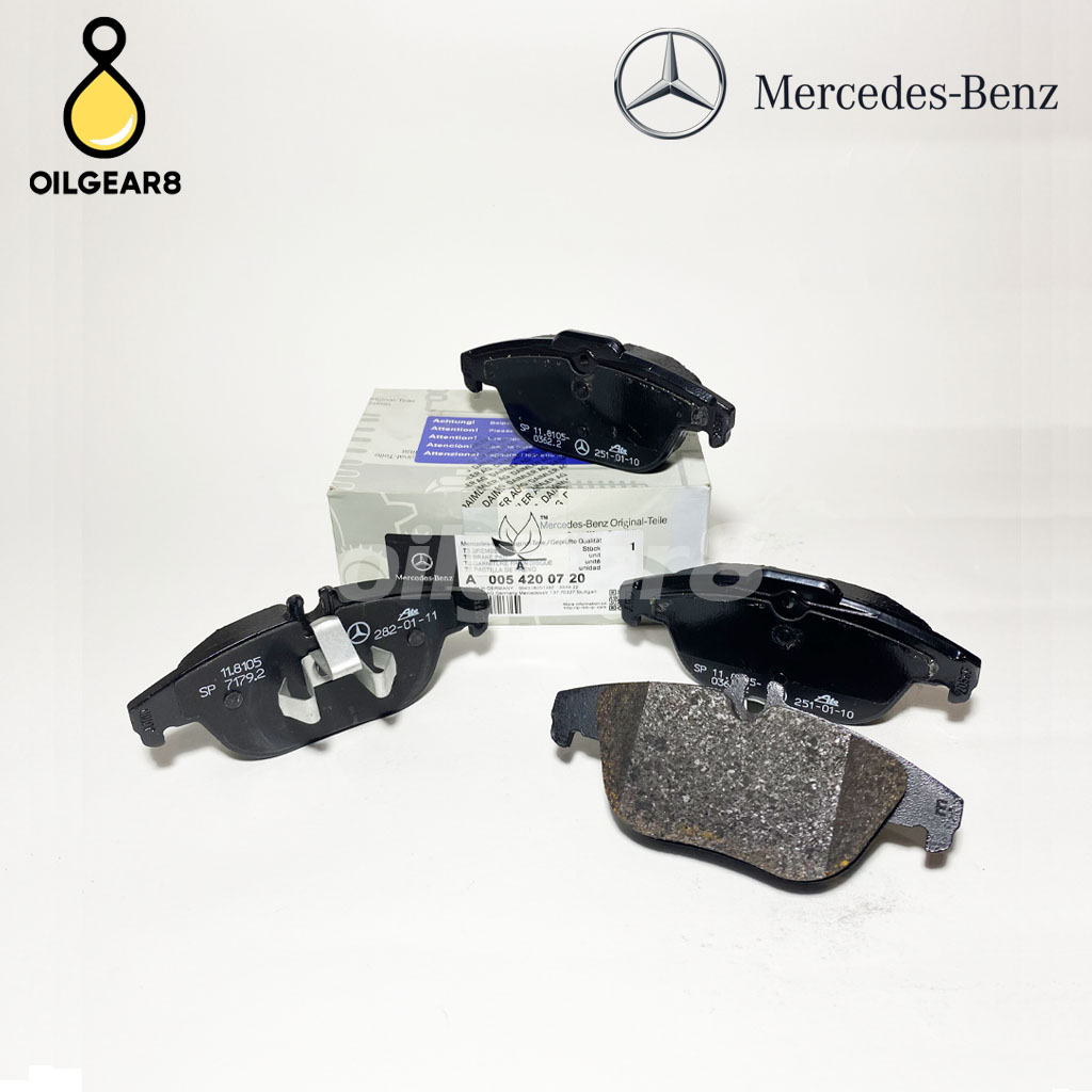 BENZ แท้ ผ้าเบรคหลัง รุ่น W204 W207 เบอร์ 0054200720 0074208520 ...