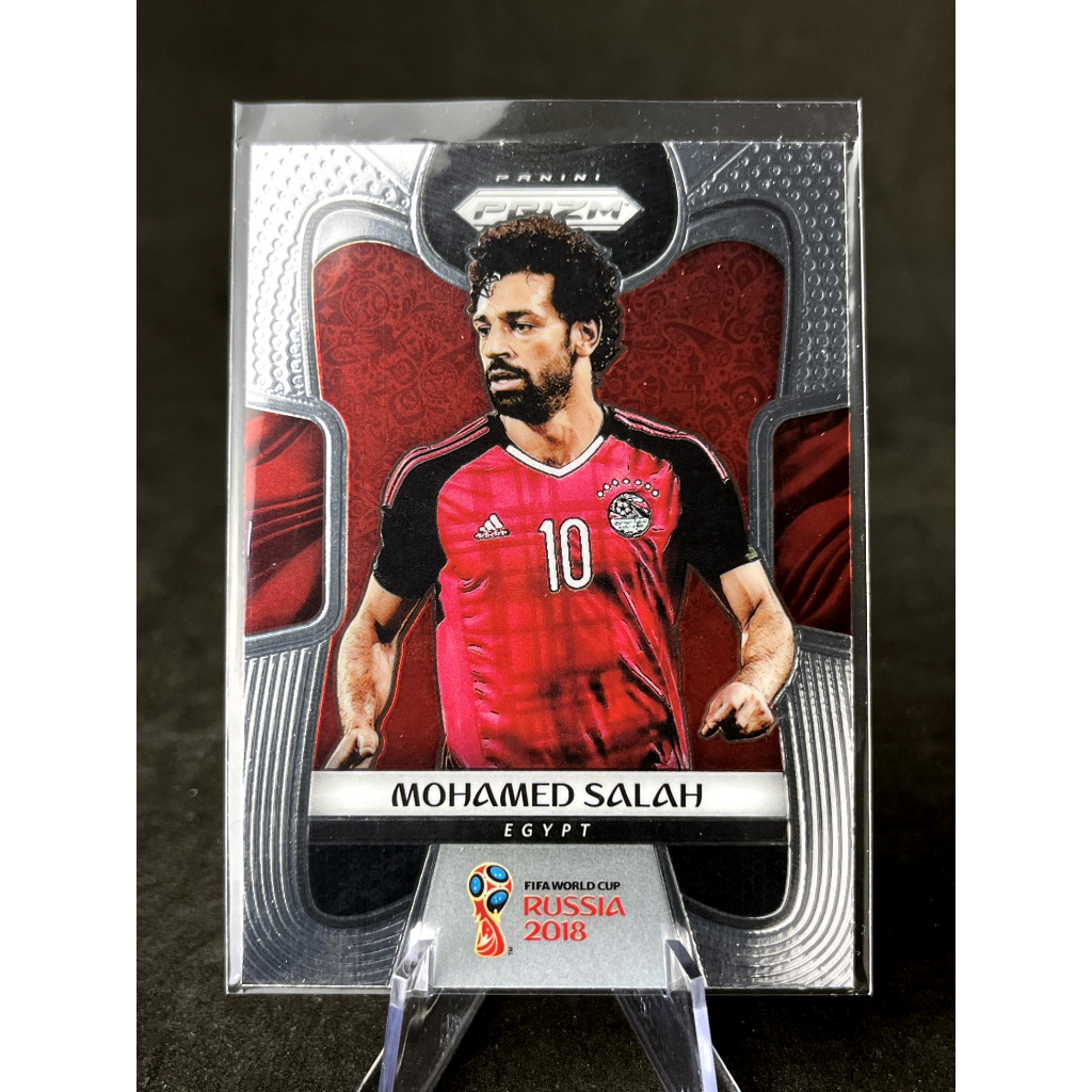 การ์ดฟุตบอล โมฮัมเหม็ด ซาล่าห์ 2018 Panini Prizm World Cup #54 Mohamed ...